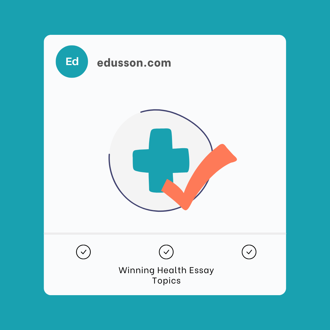 Best Health Essay Topics for 2023 | Edusson Blog